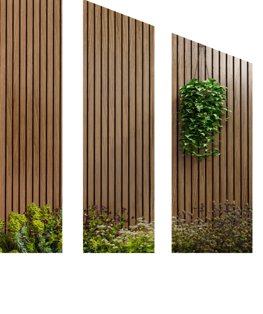 ShadowClad External Slat Wall Panel - Golden Oak - The Wood Wall Panel Co