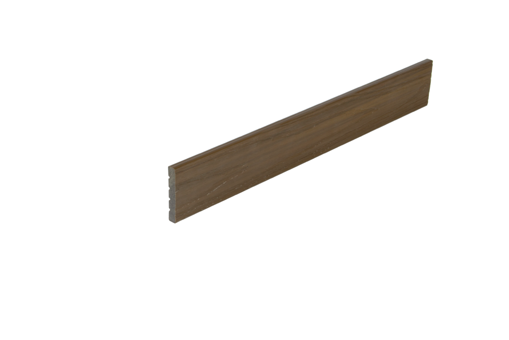 Shiplap Cladding Range Fascia Board - Walnut - The Wood Wall Panel Co